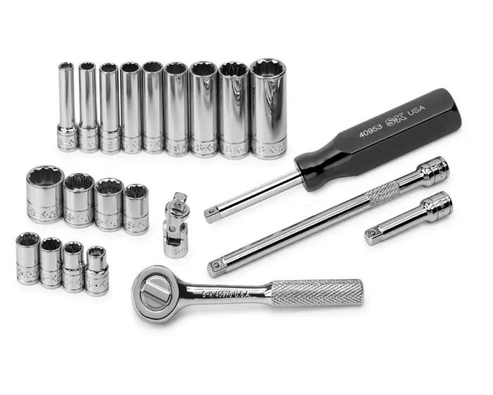 SK Tools - Set Socket 1/4dr 12pt Fractional 22pc - 4952 | Palmac Tool ...