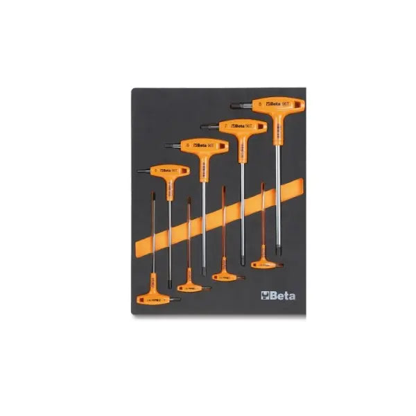 Beta Tools Set of 8 Offset Hexagon Key Wrench - 24500050 – Palmac Tools