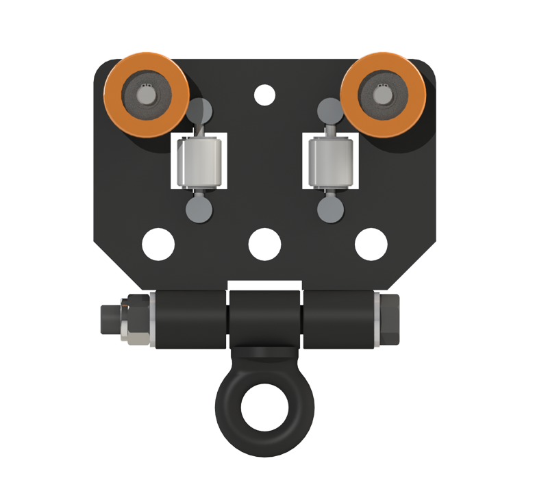 Knight Global MRTA4229 Load Trolley with Eye Hook – Palmac Tools