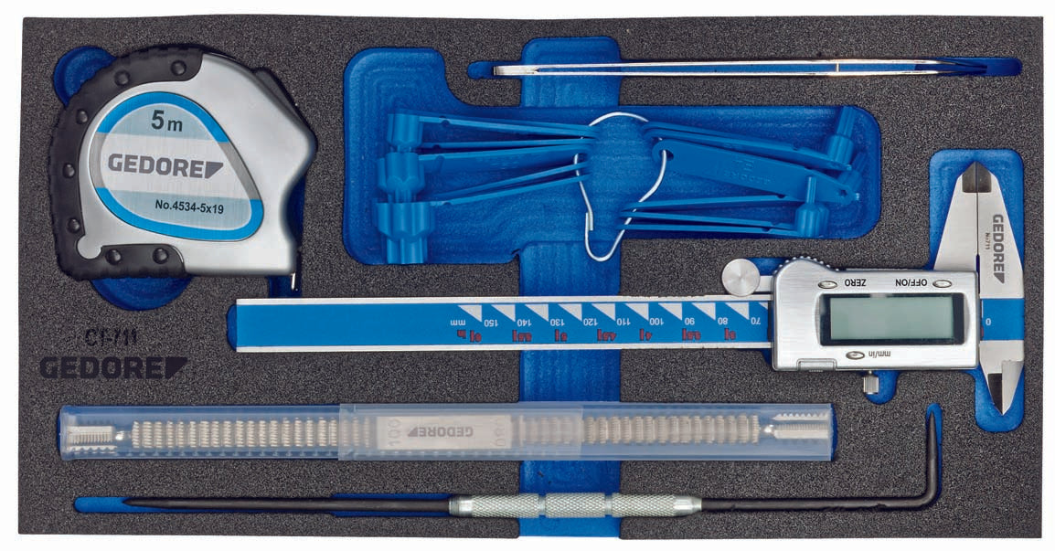 Gedore 2309084, Precision mechanics in 1/3 Check-Tool module | Palmac ...