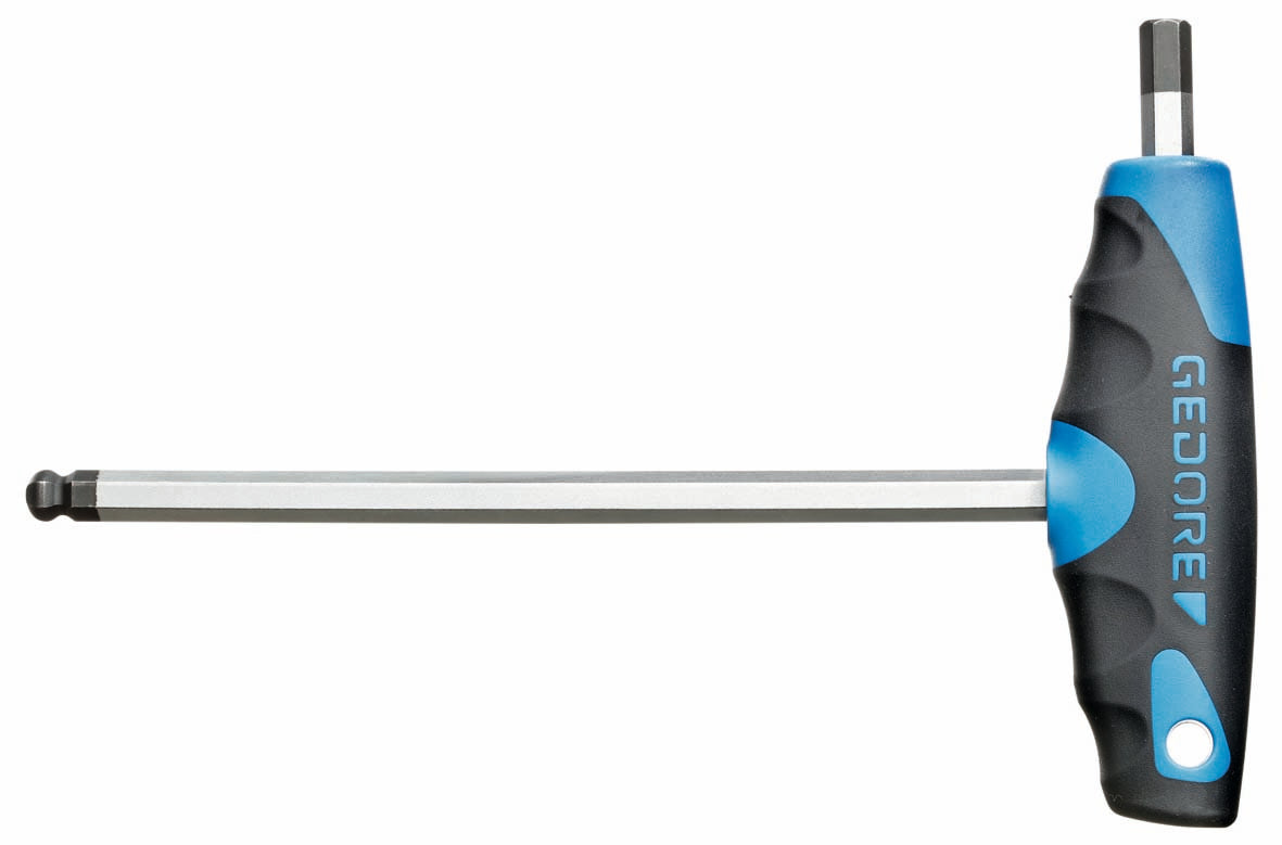 Gedore 2498596, Hexagon Allen key with 2C-T-handle 2.5 mm | Palmac Tool ...