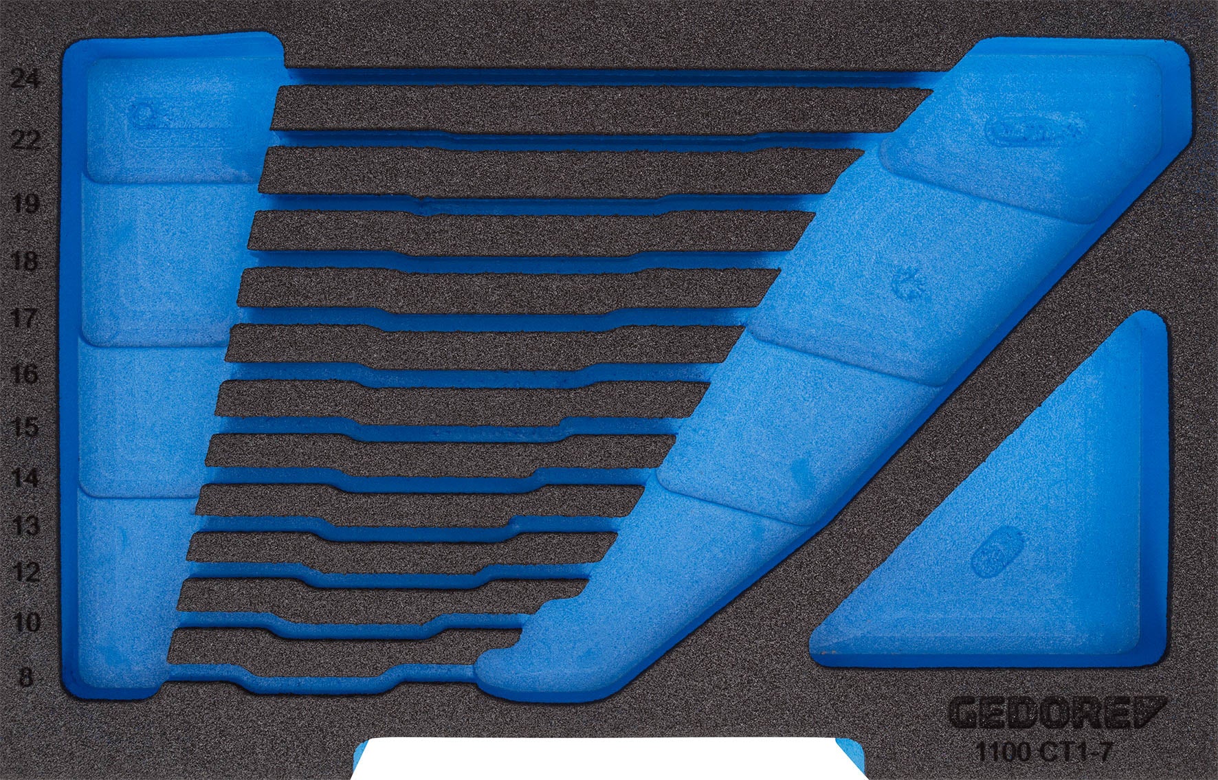 Gedore 2836076, Foam insert 2/2 L-BOXX 136, empty | Palmac Tool Company ...