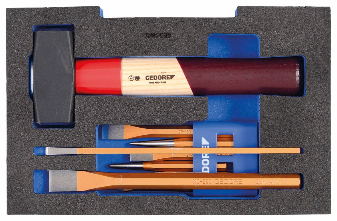 Gedore 2835932, Chisel Set, in 1/2 L-BOXX 136 Module | Palmac Tool ...