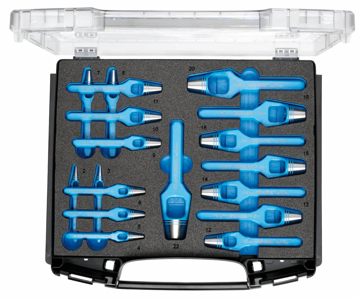 Gedore 2963469, Set of arc punches 2-22 mm in i-BOXX 72 | Palmac Tool ...