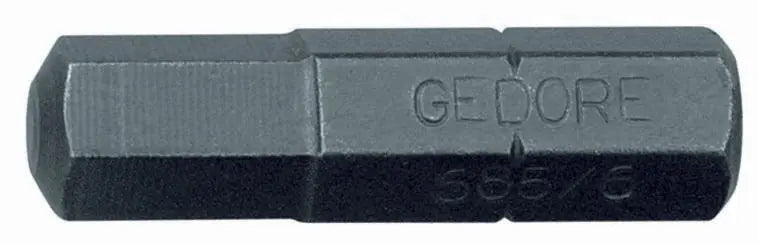 Gedore 6539180, Screwdriver bit 1/4", Value pack 10-pc, hex 4 mm ...