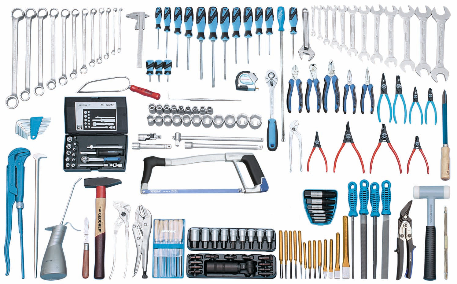 Gedore 6601080, Mechanic's tool assortment 179 pcs | Palmac Tool ...