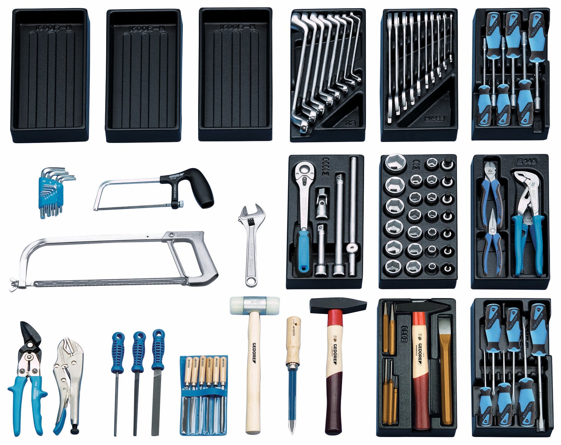 Gedore 6612790, Universal tool assortment 100 pcs | Palmac Tool Company ...