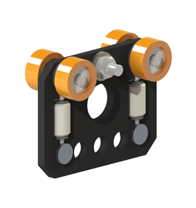 Knight Global Load Trolley for TR2000 Rail Systems - TRT2001 – Palmac Tools