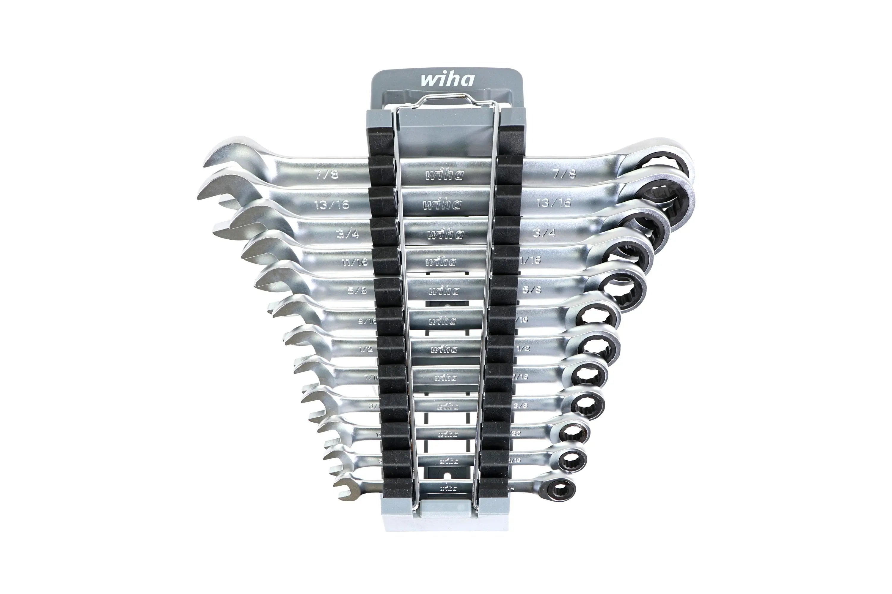 Wiha 30394, Combo Inch Ratchet Wrenches 12 Pc. | Palmac Tool Company ...